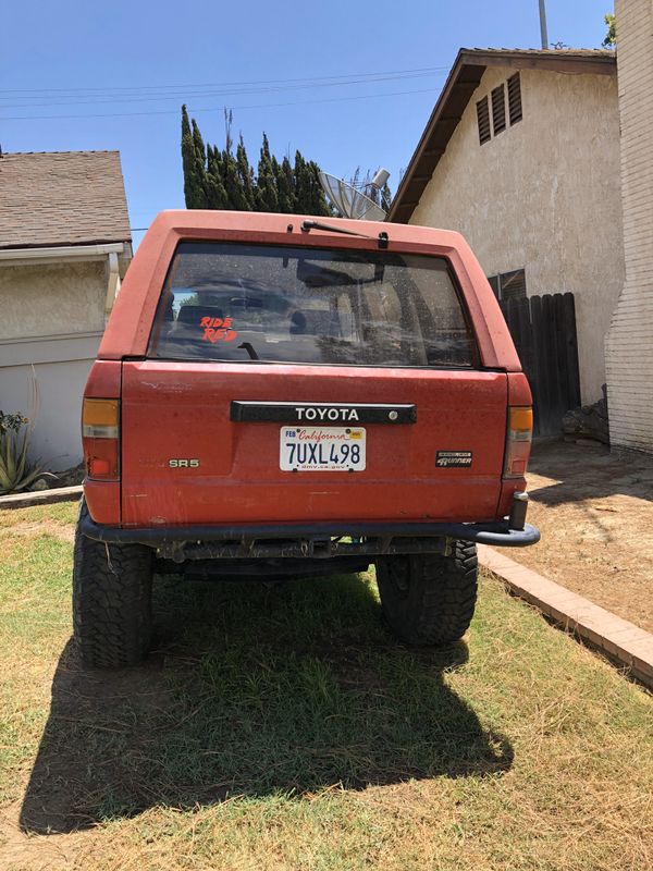 87 Toyota 4Runner for Sale in Fontana, CA - OfferUp