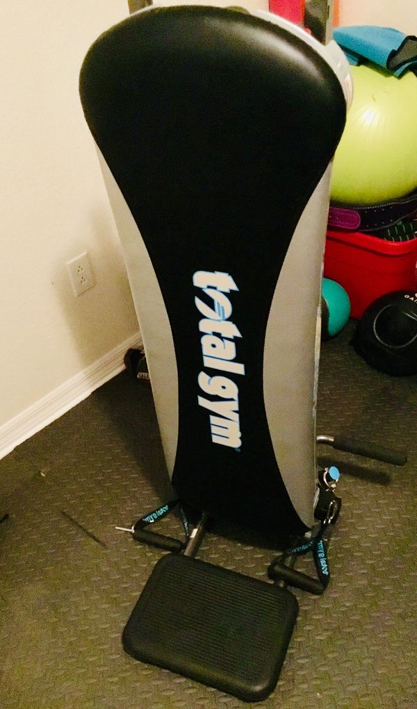 Chuck Norris Total Gym Platinum Plus Whole body at home workout machine ...