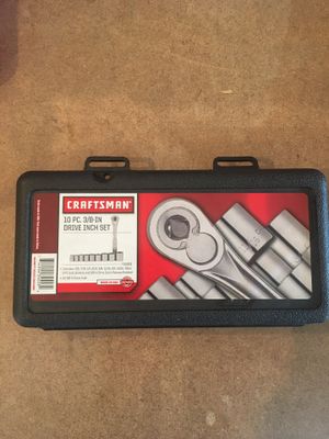 Craftsman Socket Case for sale | Only 3 left at -70%