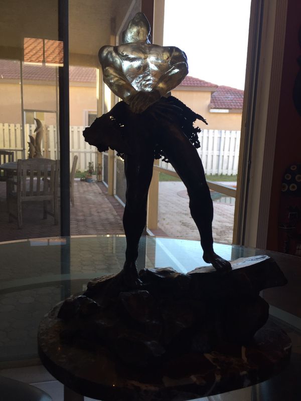 BORN AGAIN BY DEAN KERMIT ALLISON ORIGINAL BRONZE SCULPTURE 1986 #38 of ...