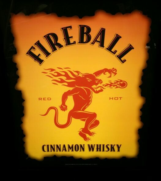 Light Up Fireball Whisky Sign for Sale in SeaTac, WA - OfferUp