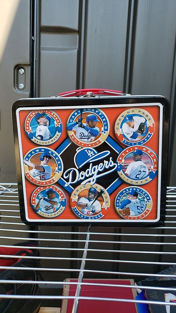 LOS ANGELES DODGERS METAL LUNCH BOX 2000 TEAM for Sale in West Covina ...