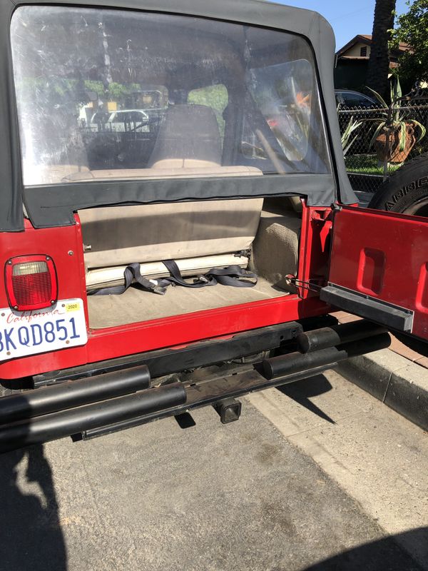 Jeep Wrangler all original1990 4x4 stick shift for Sale in Los Angeles ...