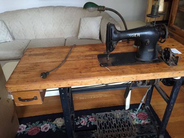 Antique Singer 95 1 Industrial Sewing Machine For Sale In Edison Nj