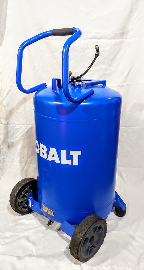 Kobalt 20 gallon upright air compressor tank only auxiliary for Sale in ...