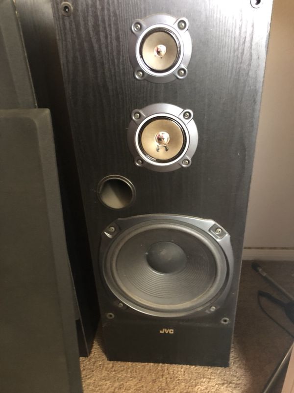 Pair of JVC SP-74BK 12” Floor Speakers for Sale in Perris, CA - OfferUp