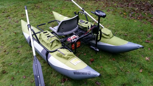 Wilderness 13 fishing pontoon!!! for Sale in Hillsboro, OR - OfferUp