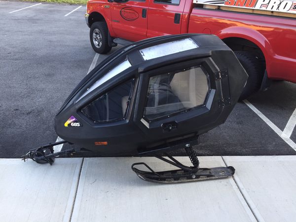 Equinox caboose snowcoach snow coach 685 enclosed 2 person will trade ...
