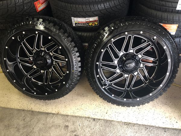 22 inch Impact rims off Road 6 lug universal bolt pattern new espanol ...