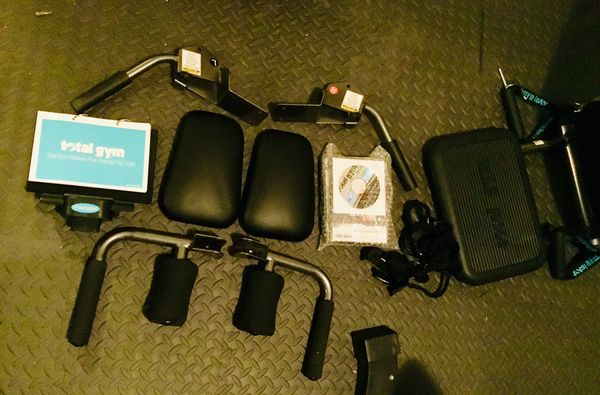 Chuck Norris Total Gym Platinum Plus Whole body at home workout machine ...