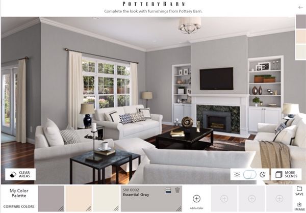 Dunn Edwards Ash Gray Interior Paint