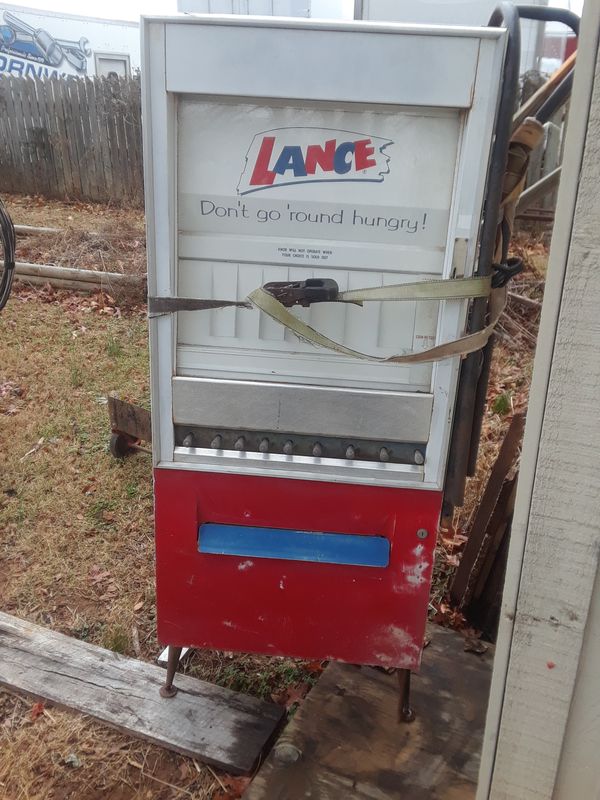 Lance cracker vending machine with key ! for Sale in Cleveland, NC ...