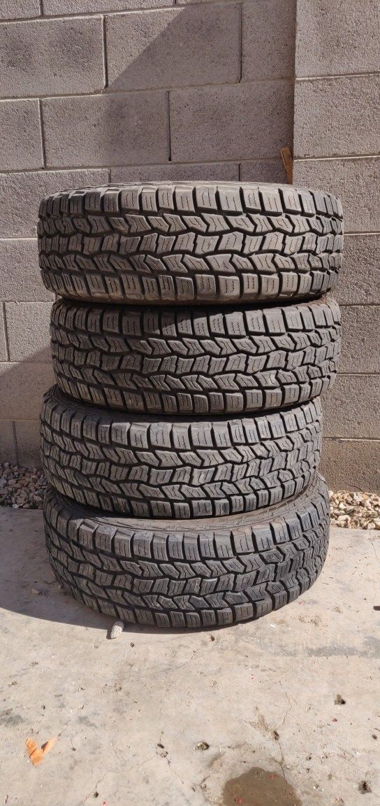 245 70 R16 Cooper TIRES Set Of 4 SUV 16 inch tire for Sale In 245-70-r16-cooper-tires-set-of-4-suv-16-inch-tire-for-sale-in