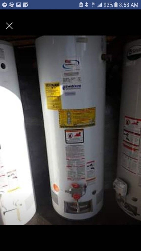 RHEEM Guardian System Fury 40 Gallon Gas Water Heater - 2011 for Sale ...